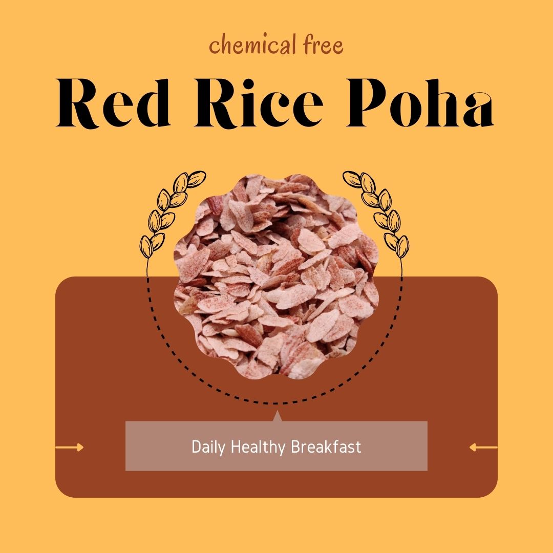 Red Rice Poha - Mr. Nature's