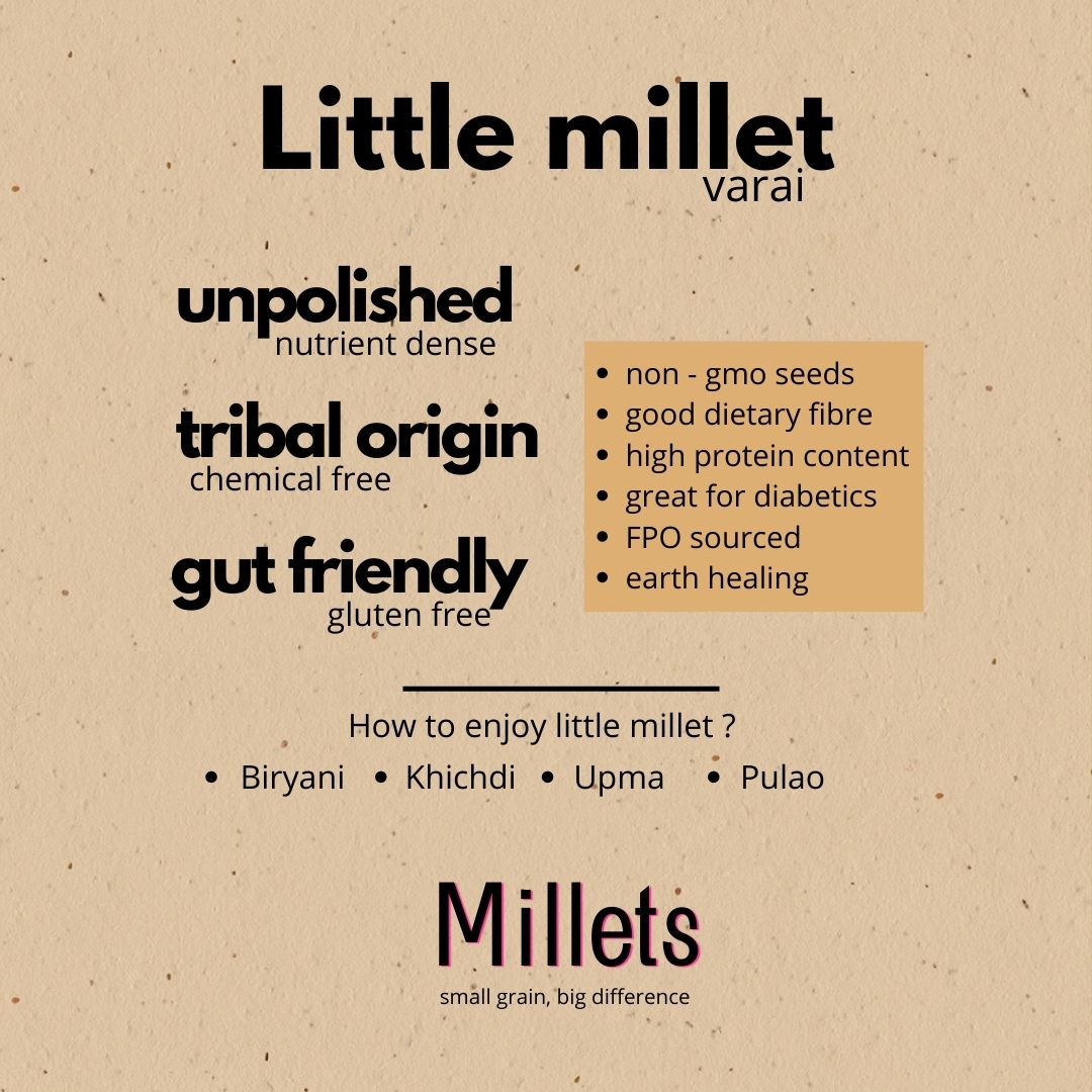 Little millet (varai) - Mr. Nature's